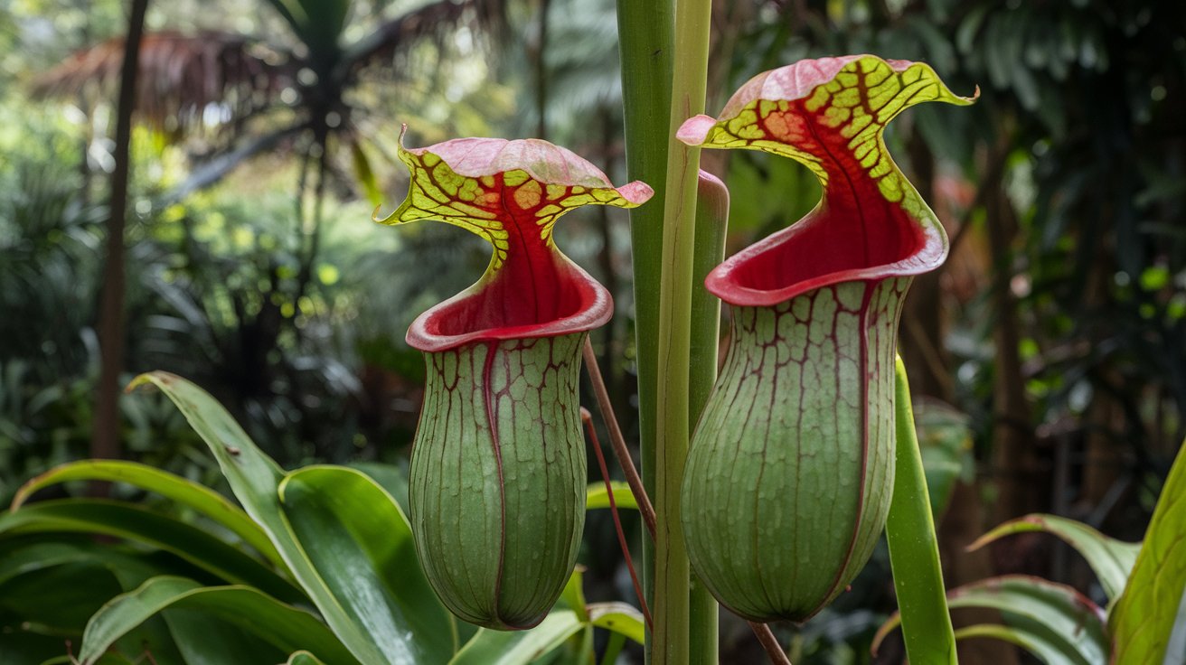 Tropical Pitcher Plant: Nature's Captivating Carnivores