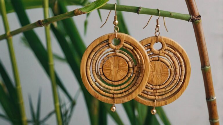 Bamboo Earrings: Sustainable Fashion With Cultural Significance